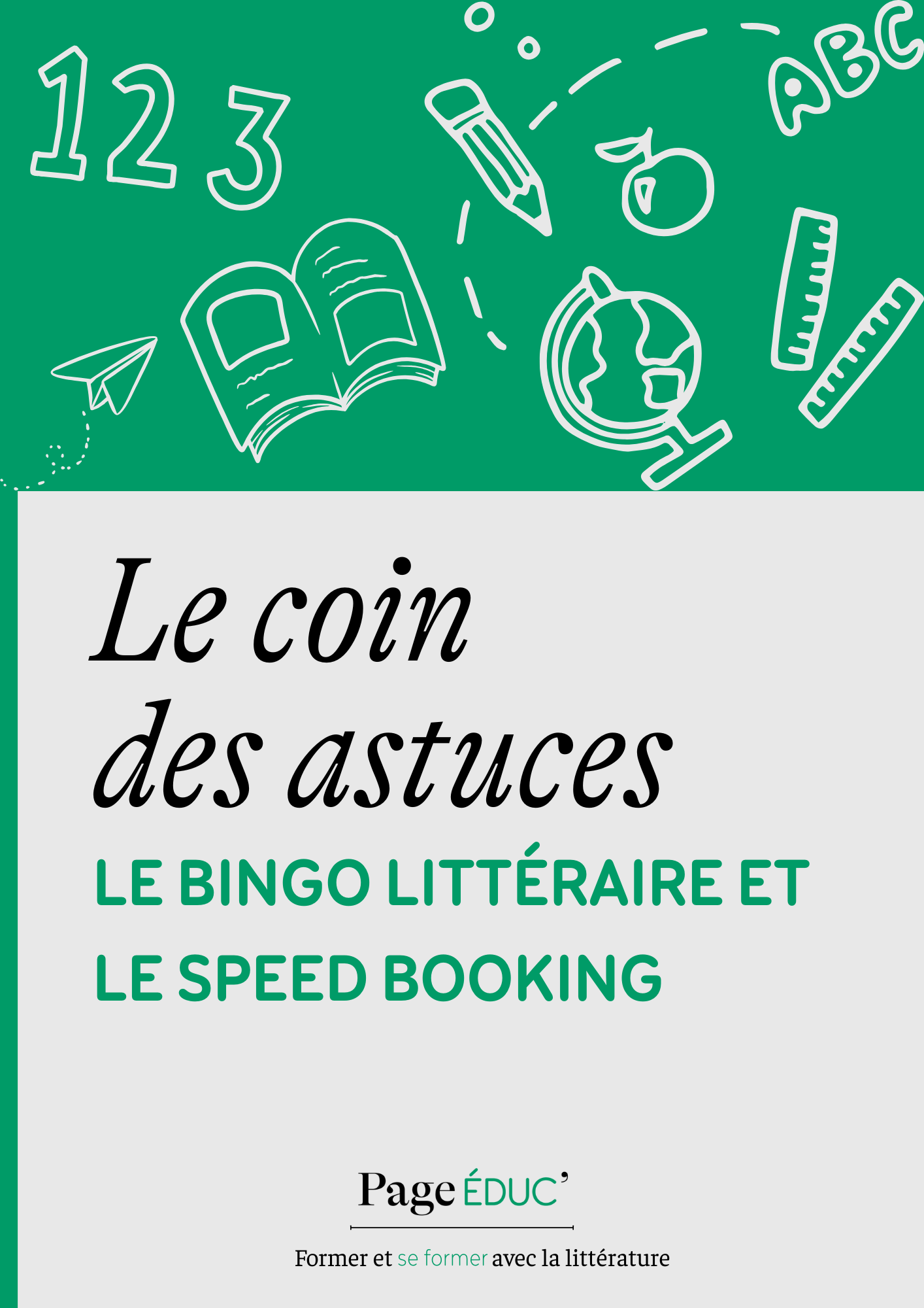 Le bingo littéraire et le speed booking - Page ÉDUC’